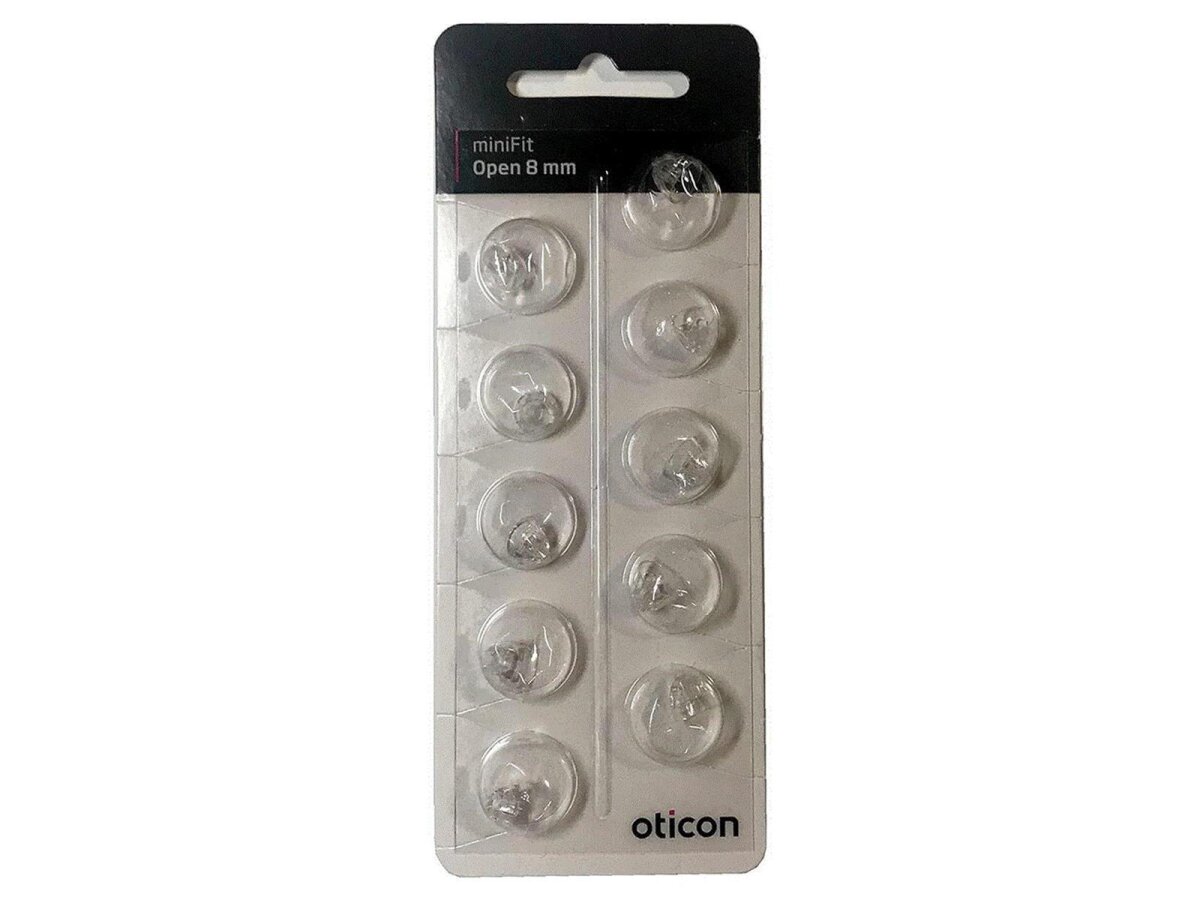 Original Oticon / Bernafon MiniFit Open Dome 8mm - Optiker-Dietrich.d